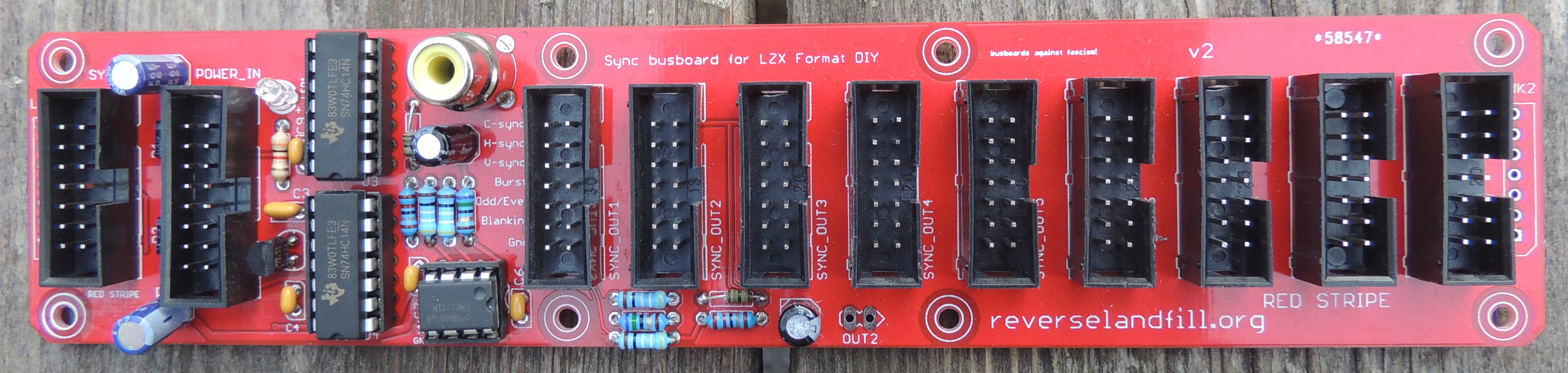 Buffered sync busboard for video DIY – Reverselandfill